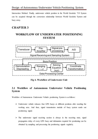 Autonomous underwater vehicle positioning system(Project IEEE) | DOCX ...