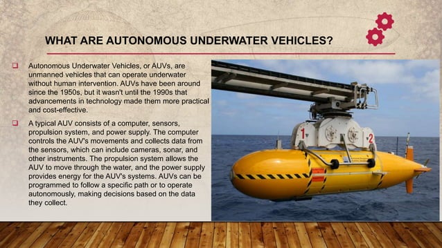 Autonomous Underwater Vehicles - Copy (3).pptx | Scuba Diving | Extreme ...