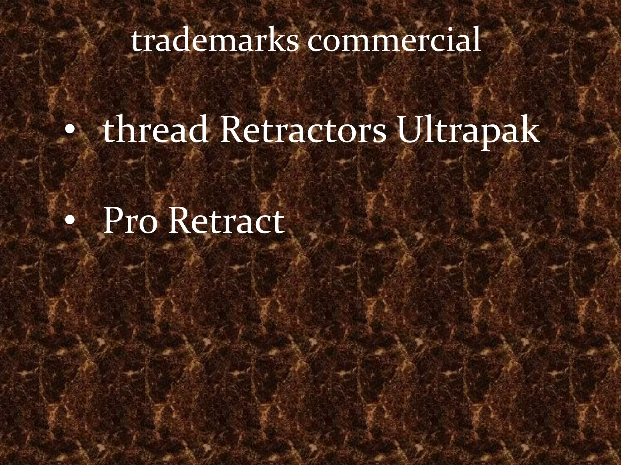 Gingival retraction thread | PPTX