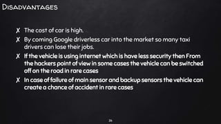 Autonomous vehicle | PPTX