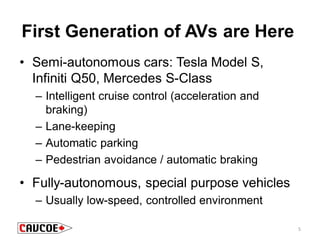 Autonomous Vehicles | PDF