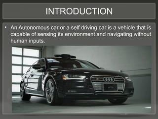 Autonomous Vehicles | PPT