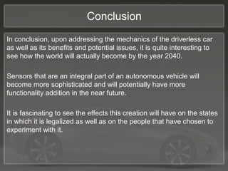 Autonomous Vehicles | PPT