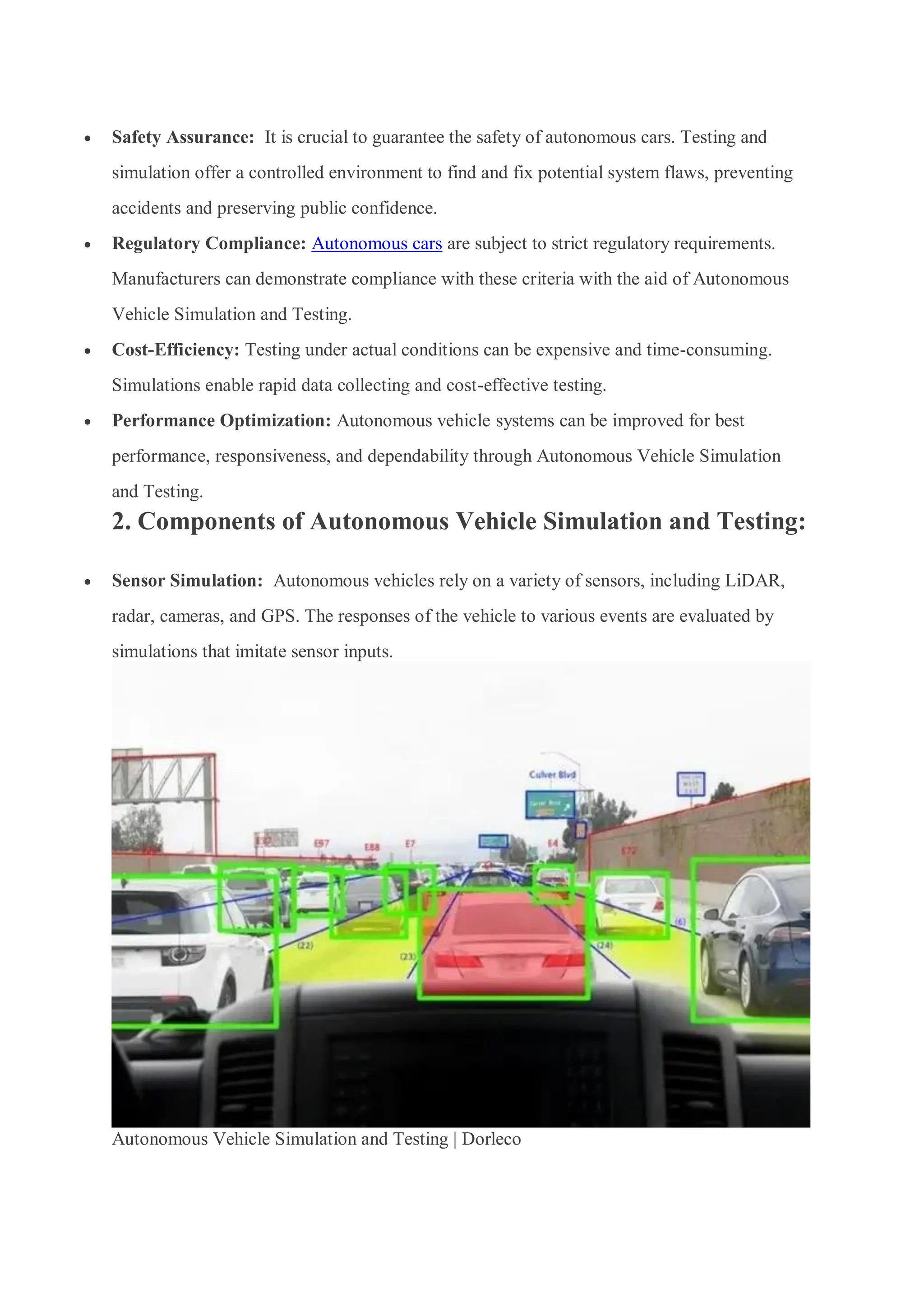 Autonomous Vehicle Simulation and Testing .pdf | Racing Video Games ...