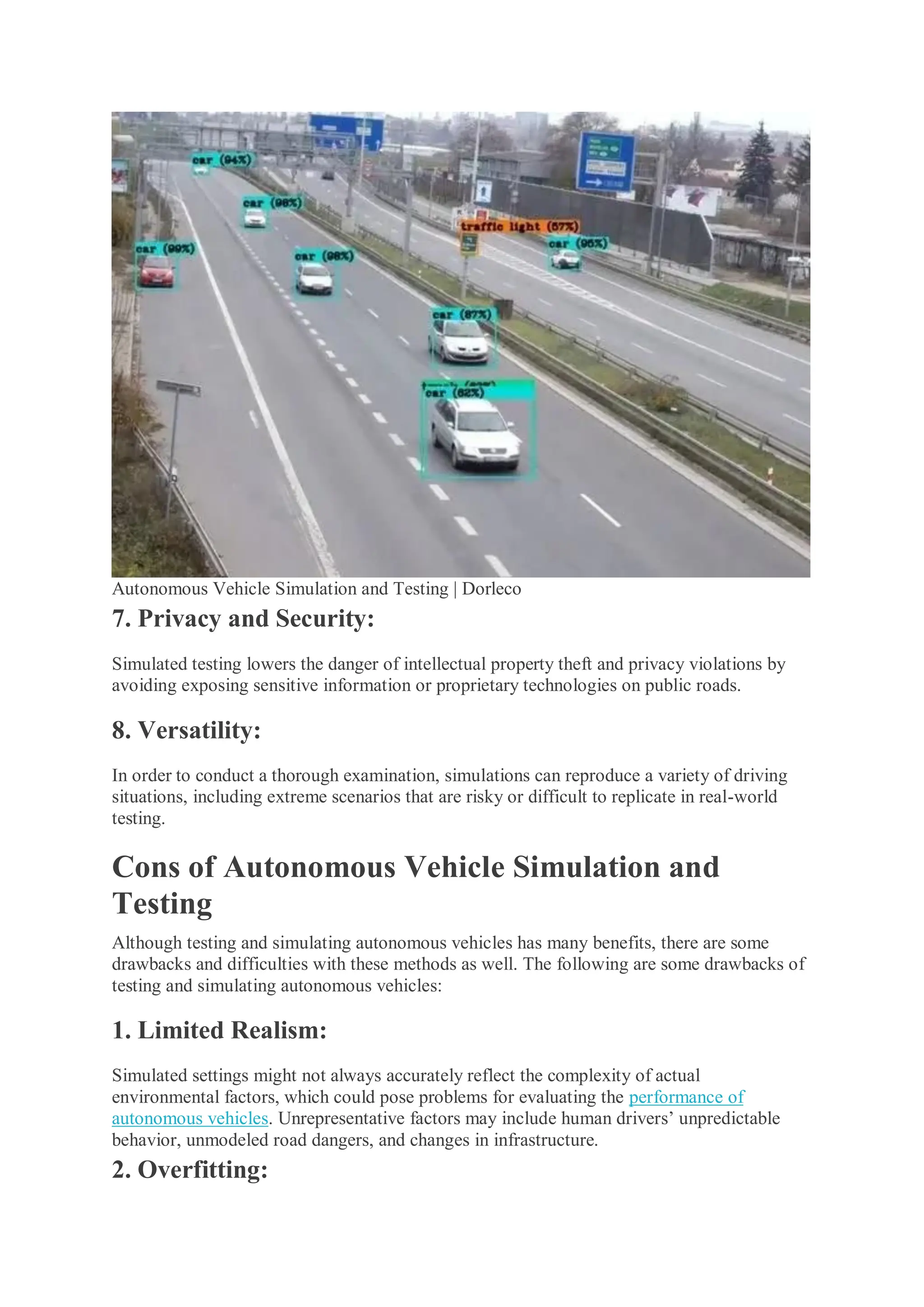 Autonomous Vehicle Simulation and Testing .pdf | Racing Video Games ...