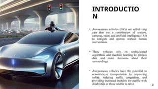 Autonomous Vehicles - A small presentation | PPT