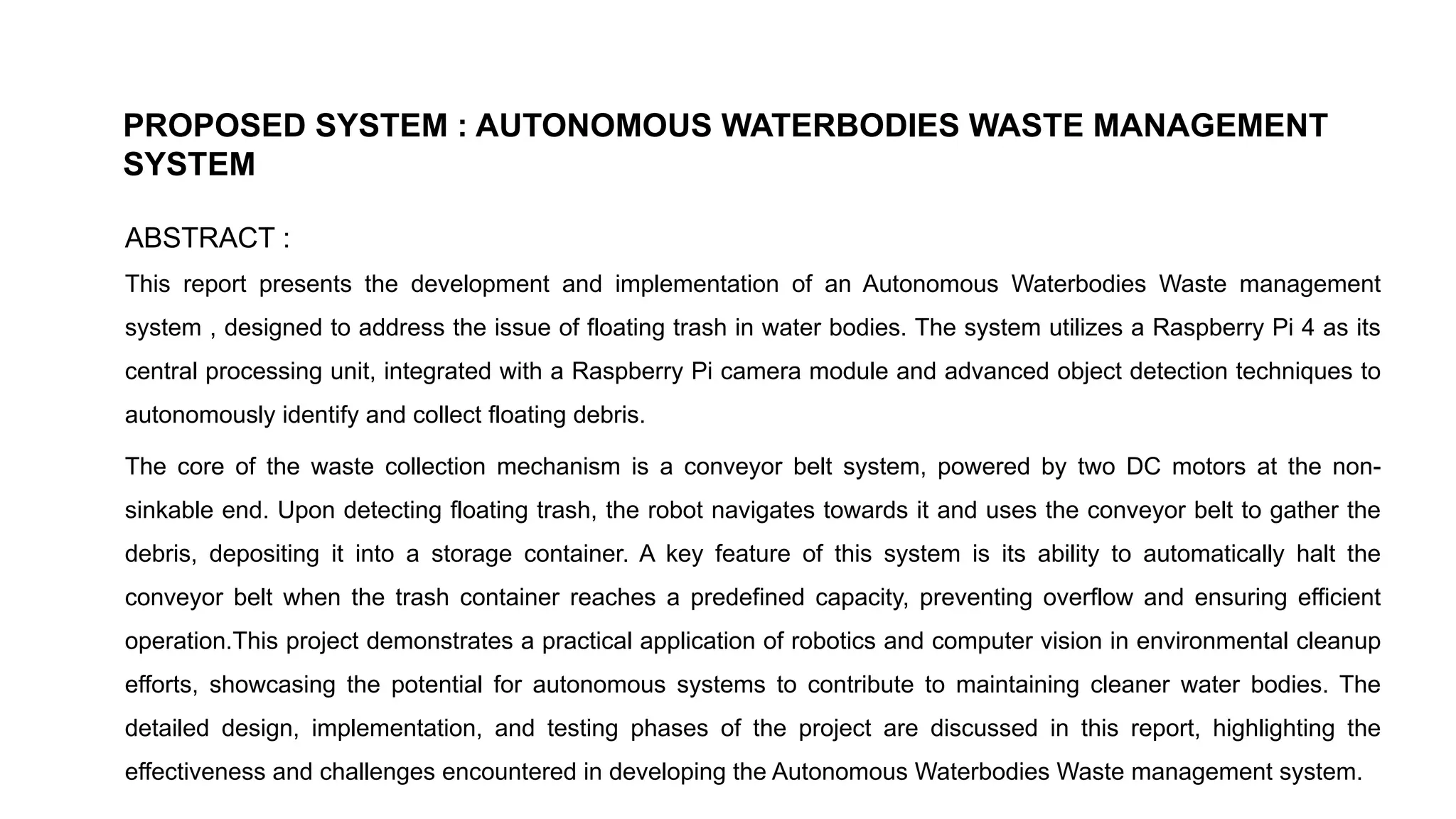 AUTONOMOUS WATER BODIES WASTE MANAGEMENT SYSTEM[1].pptx