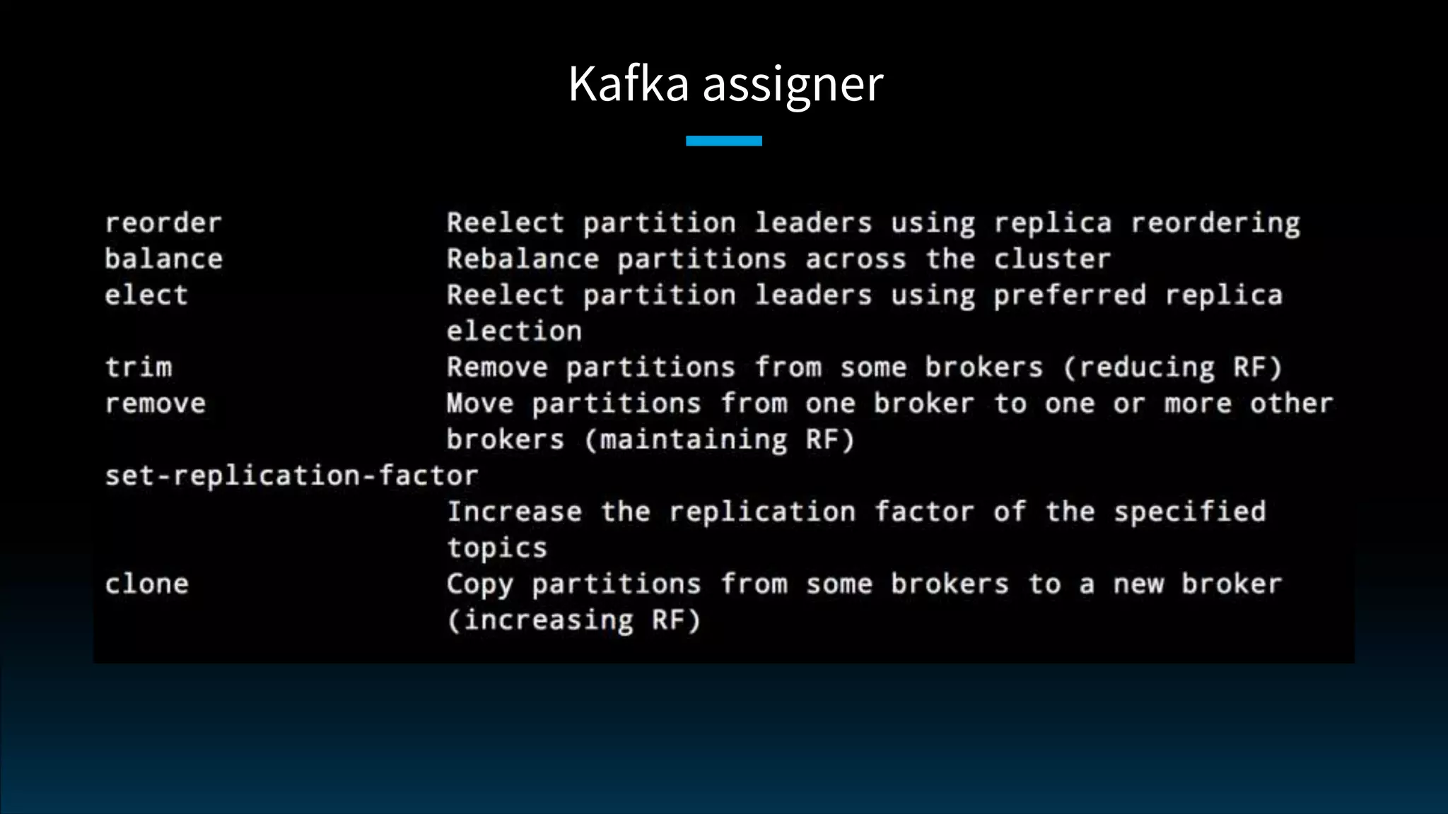 Autonomous workload rebalancing in kafka | PPT