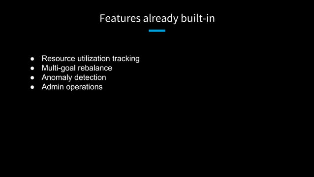 Autonomous workload rebalancing in kafka | PPT