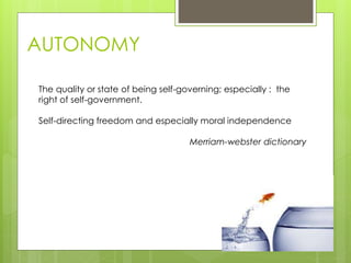 Autonomy | PPTX