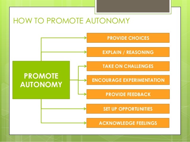 Autonomy