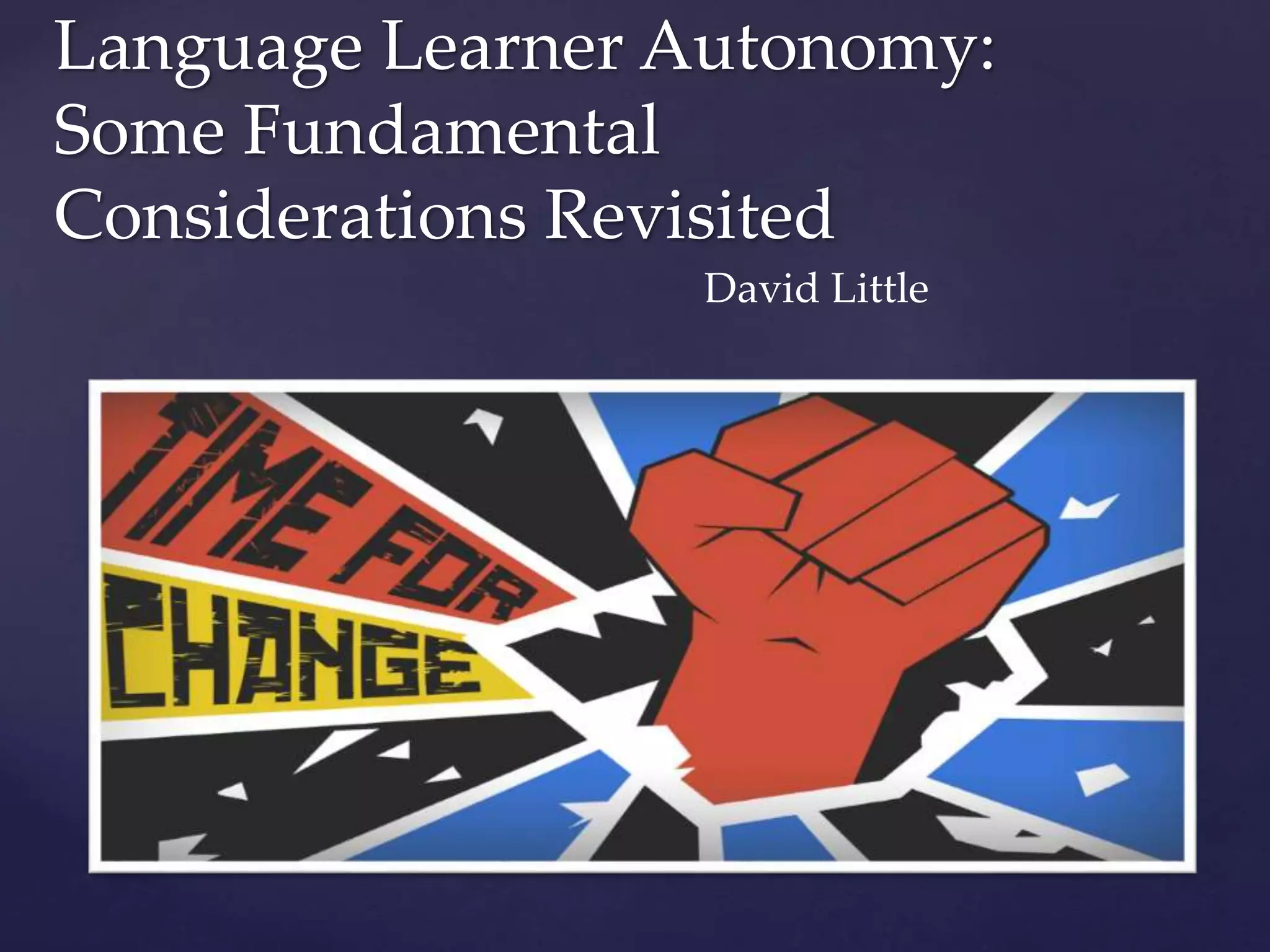 Learner Autonomy | PPT