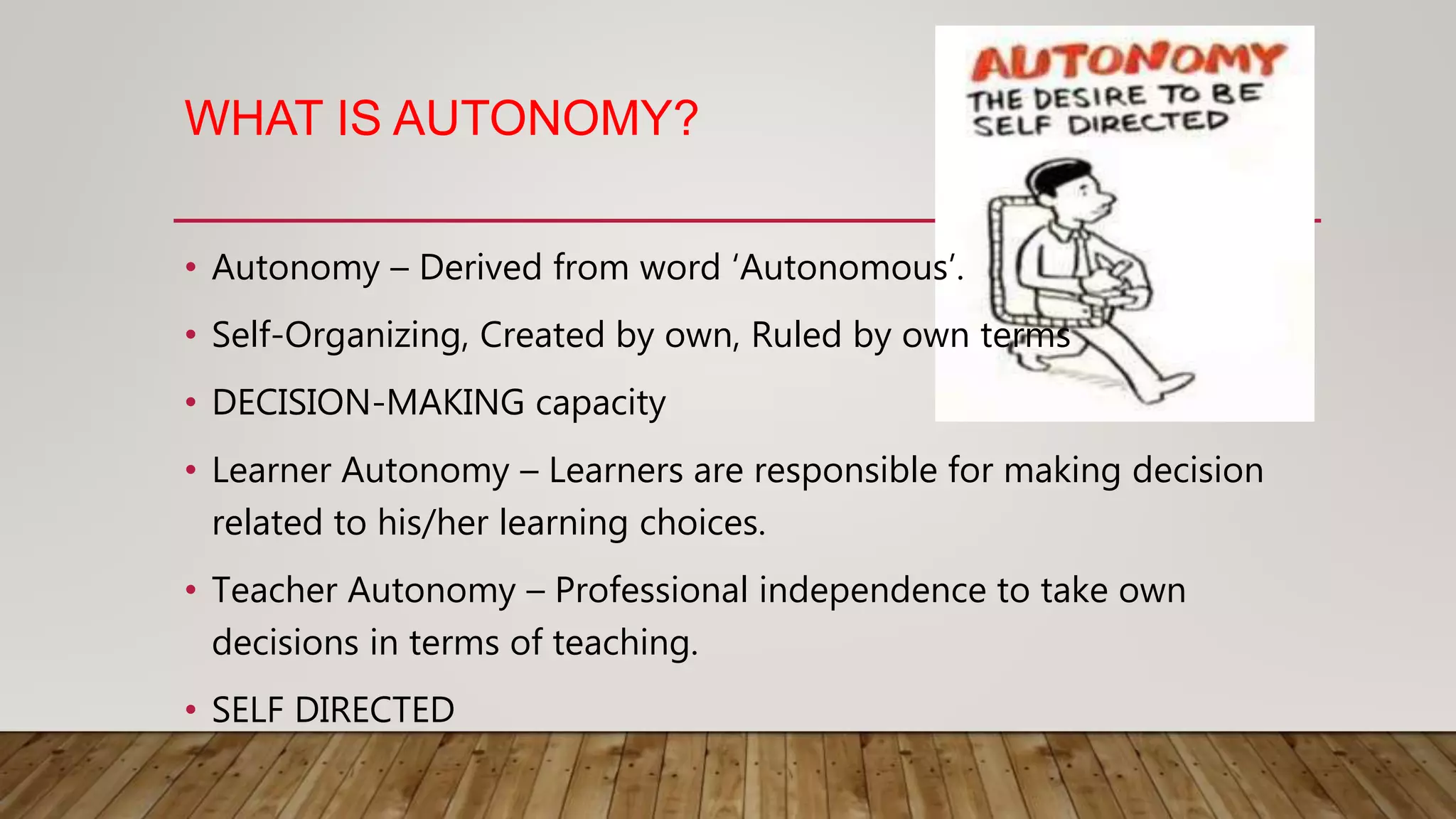 Autonomy | PPTX