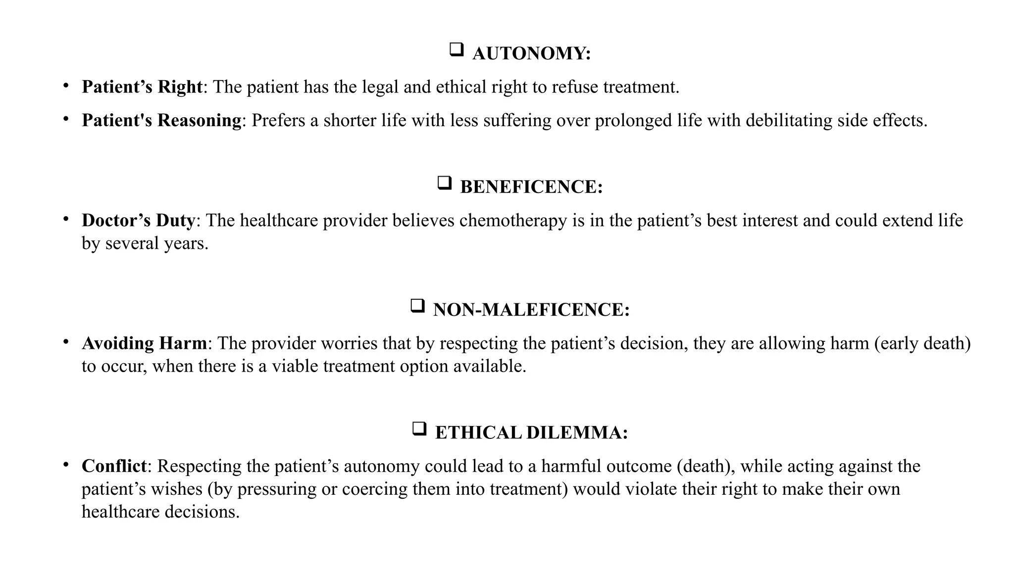 Autonomy and beneficiance/ non-Maleficence.pptx