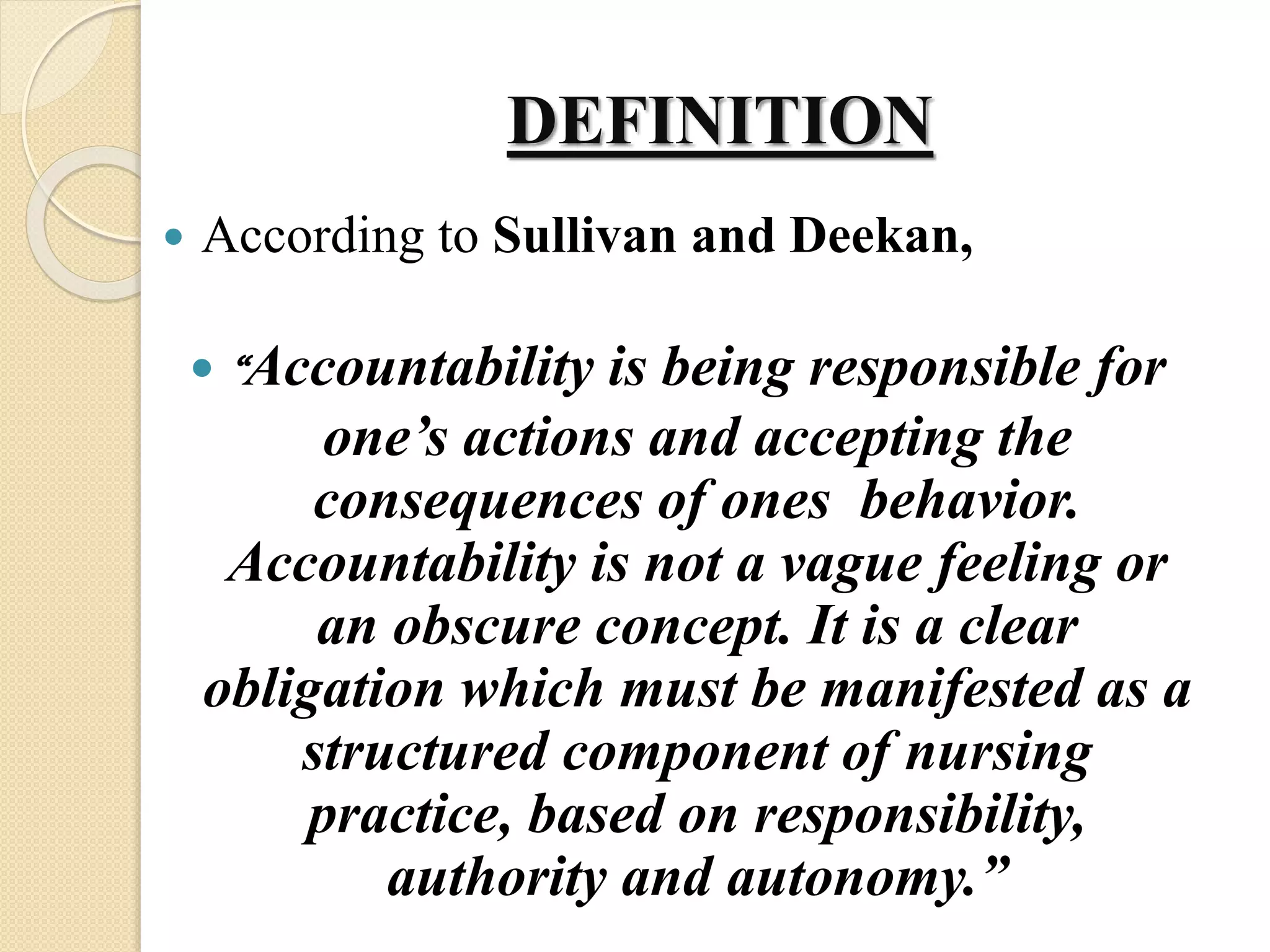 Autonomy, accountability, assertiveness | PPTX