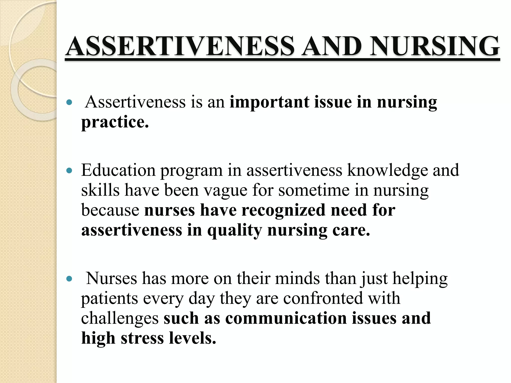 Autonomy, accountability, assertiveness | PPTX