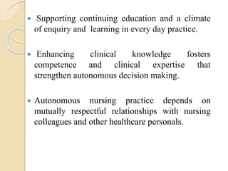 Autonomy, accountability, assertiveness | PPTX