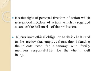 Autonomy, accountability, assertiveness | PPTX
