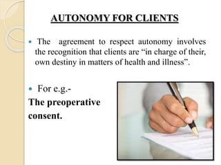 Autonomy, accountability, assertiveness | PPTX