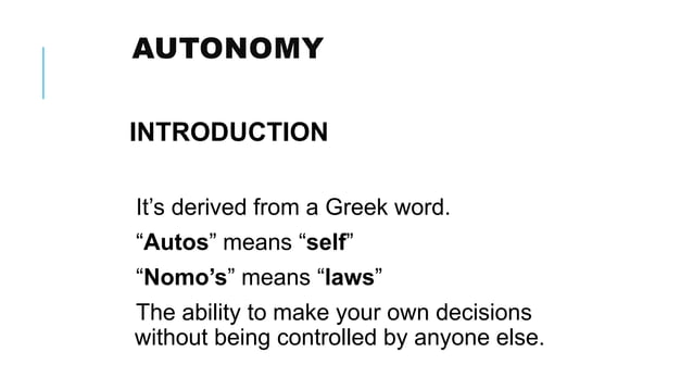 AUTONOMY ACCOUNTABILITY ASSERTIVENESS.pptx | Parenting Babies and Toddlers | Parenting