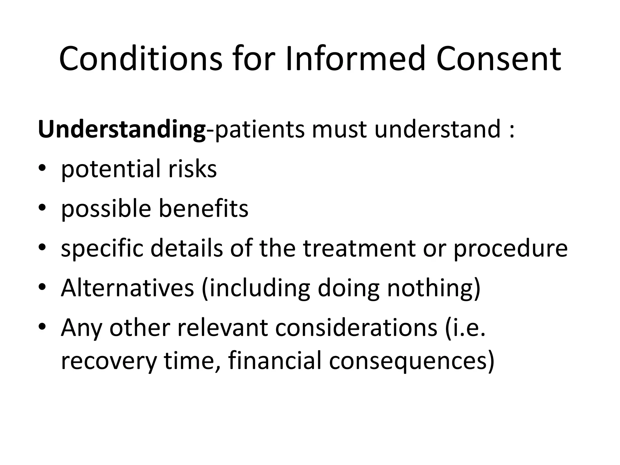 Autonomy and informed consent | PPTX