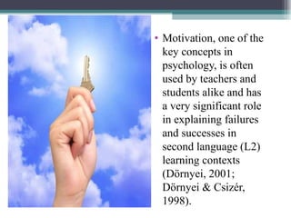 Autonomy and motivation in foreign language classrooms | PPT