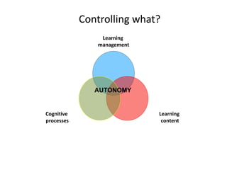 Autonomy and the brain | PPT