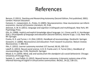 Autonomy and the brain | PPT