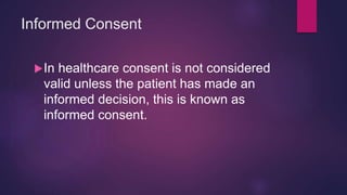 Autonomy and Consent | PPTX