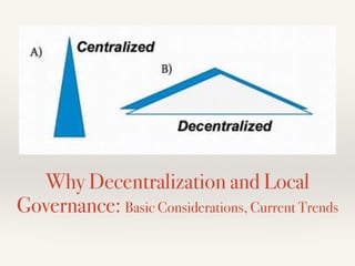 Autonomy decentralization and governance | PPT