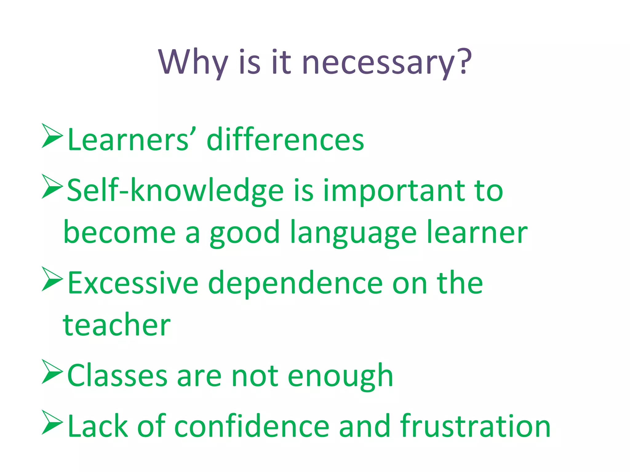 Autonomy in language learning | PPT