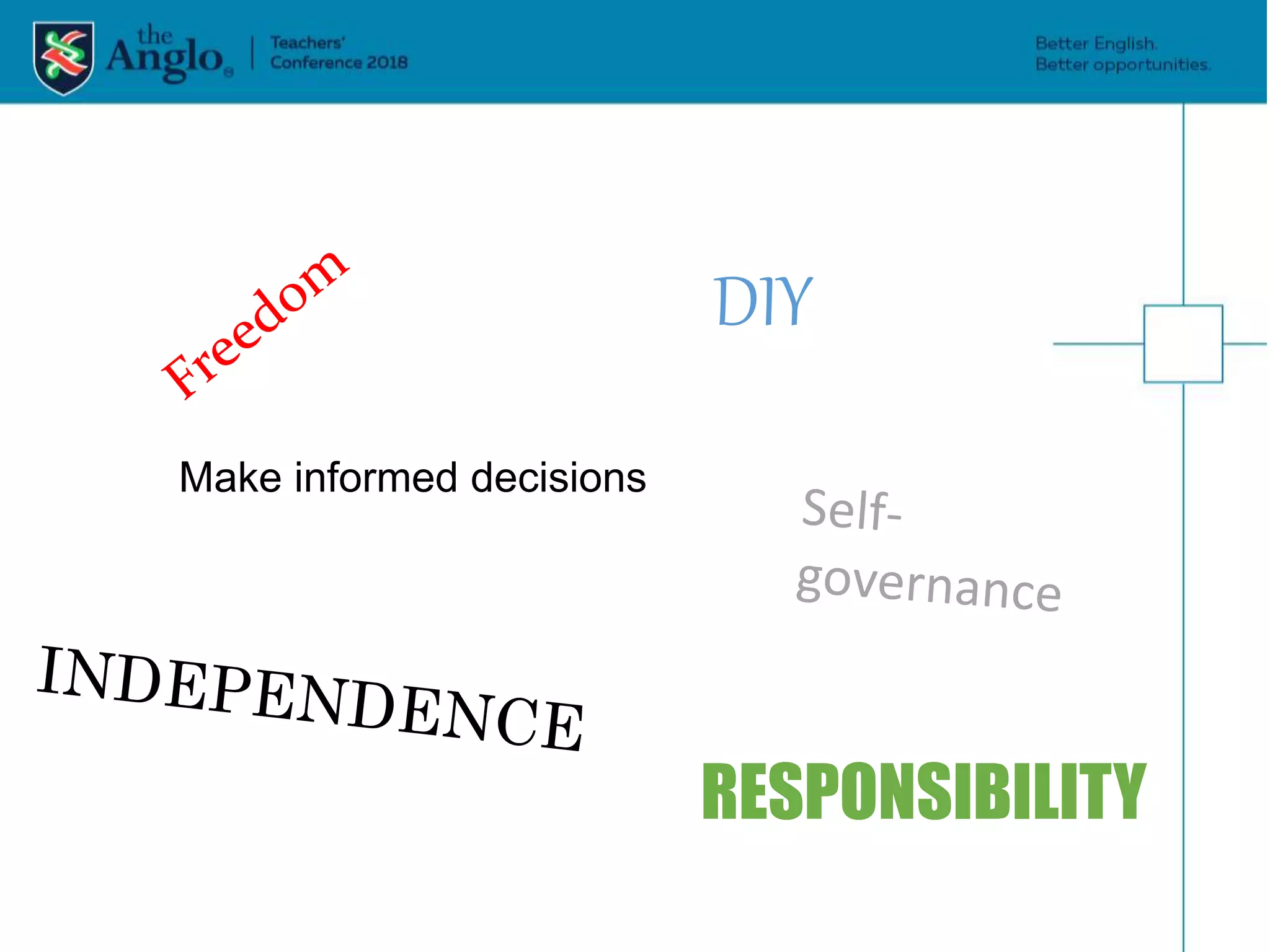 Autonomy in the classroom | PPT