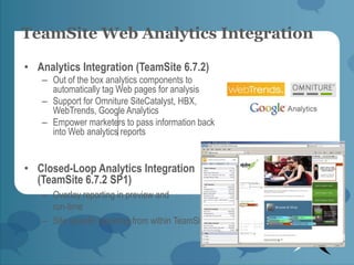 Making Analytics Actionable with Web Content Management | PPT