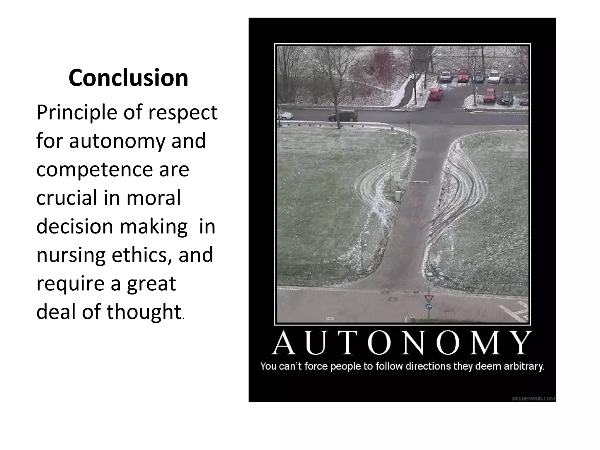 Autonomy powerpoint | PPT