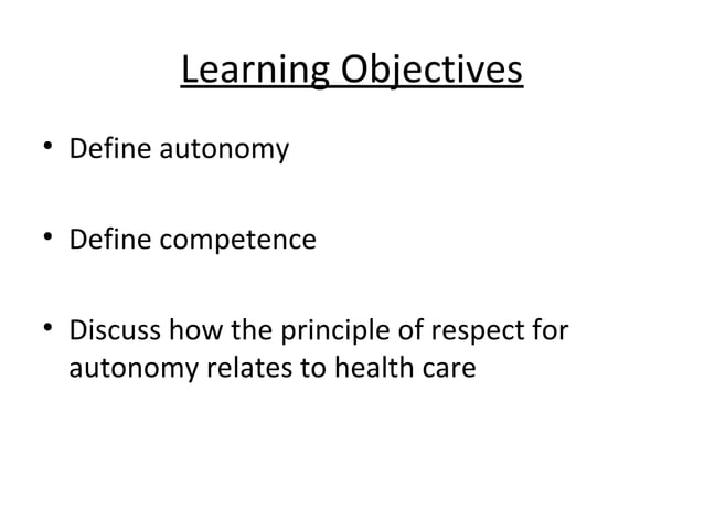 Autonomy powerpoint | PPT | Eldercare | Family and Relationships