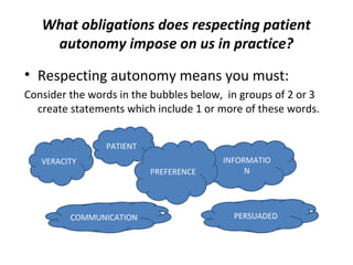 Autonomy powerpoint | PPT