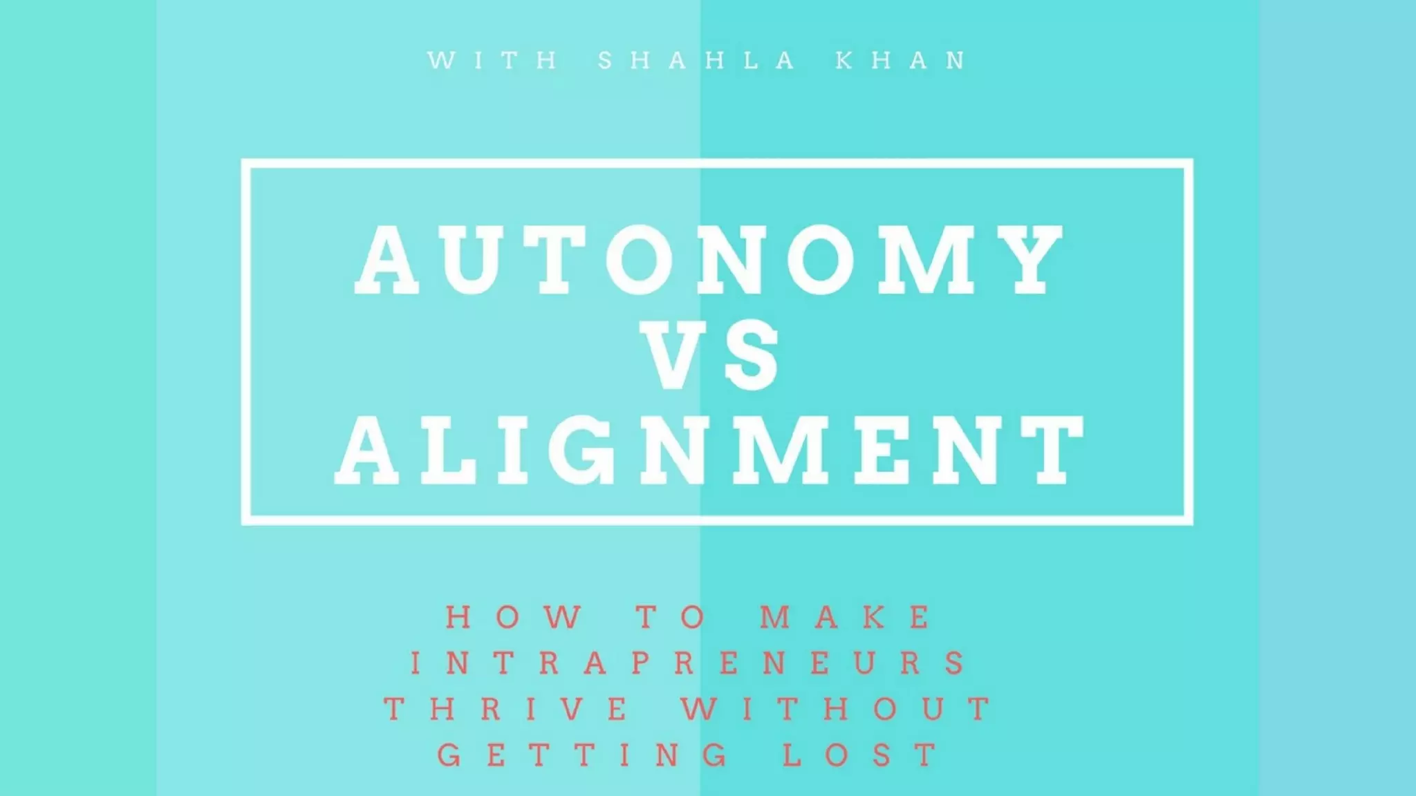 Autonomy Vs Alignment- How Squadification Works to Nurture ...