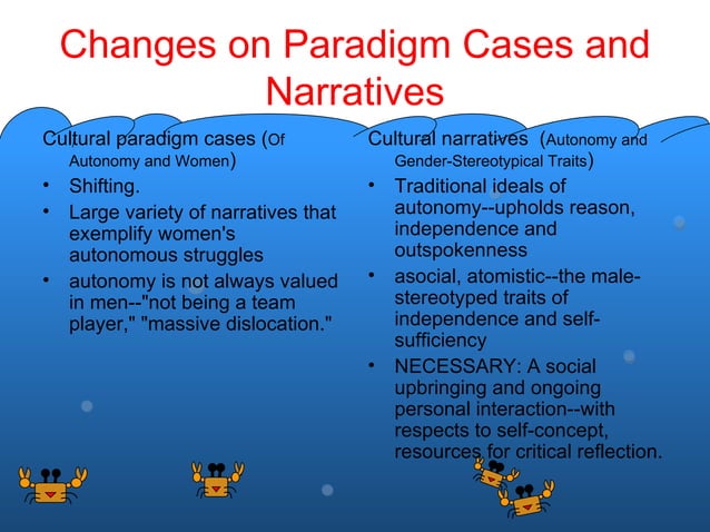 Autonomy, Social Disruption, And Women | PPT