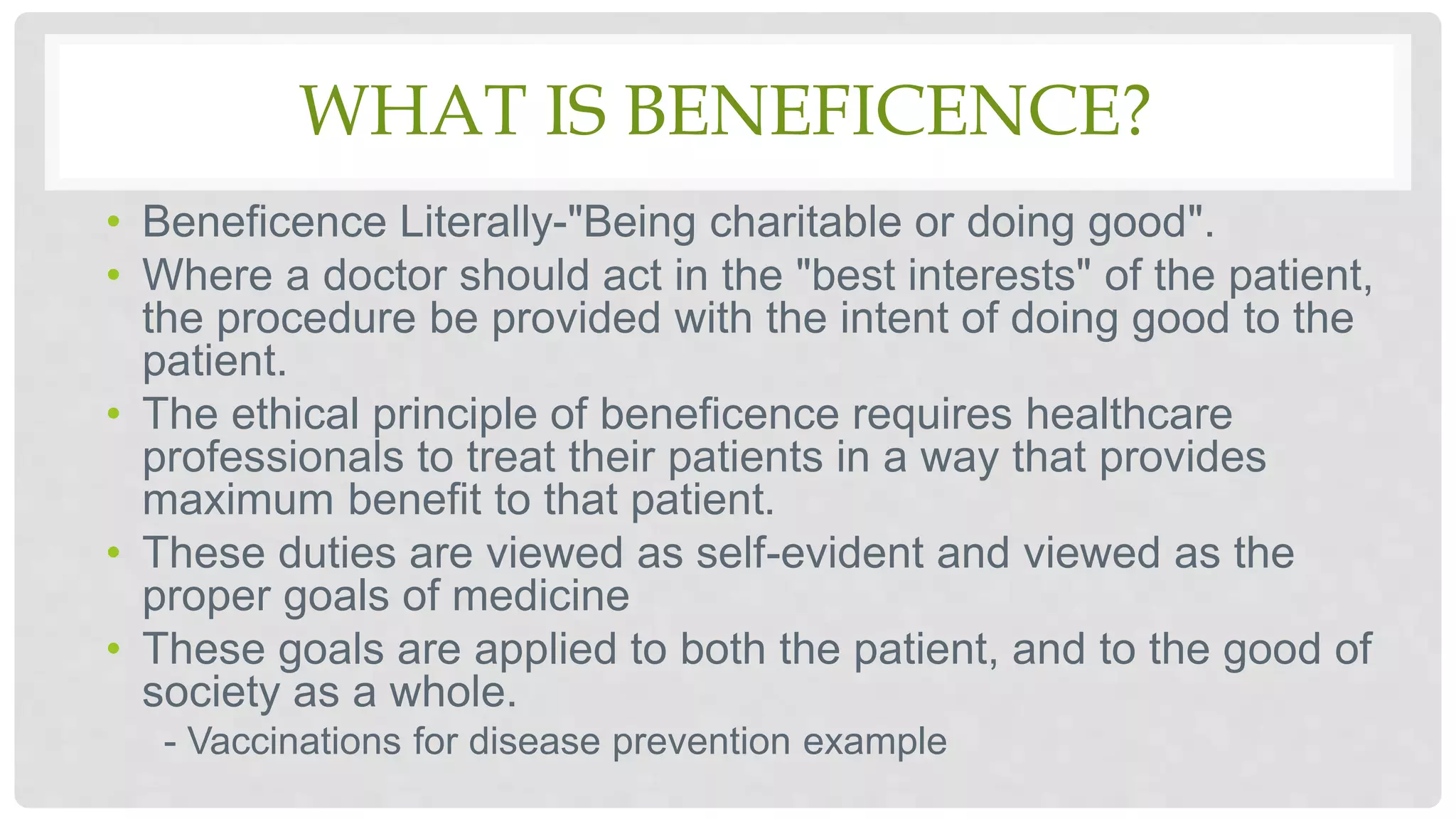Autonomy vs Beneficence.pptx | Family and Relationships