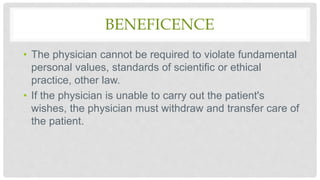 Autonomy vs Beneficence.pptx | Family and Relationships