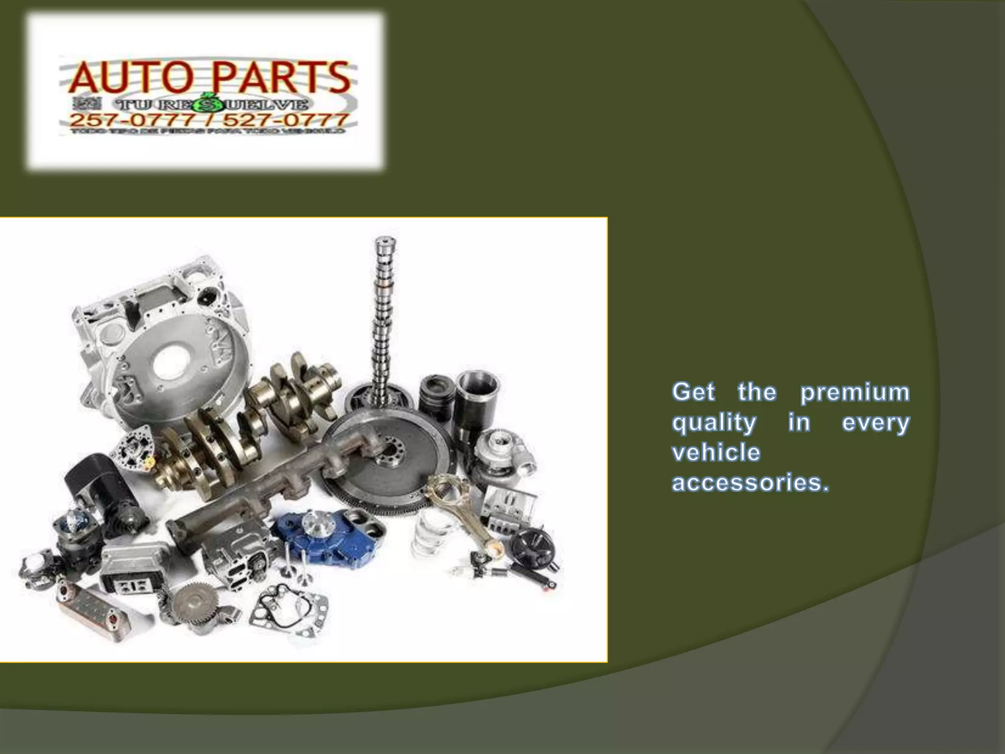 Auto parts in puerto rico | PPT