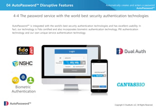 Password Replacement Technology : Removing Limitations of Current Passwords | PPT