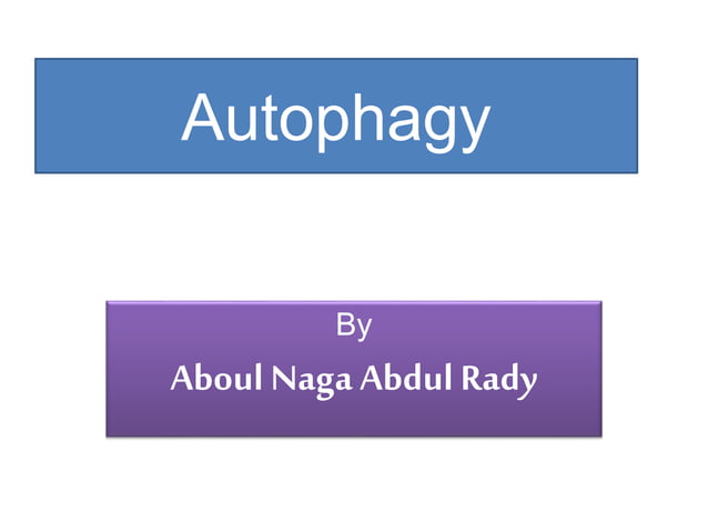 autophagy .pptx
