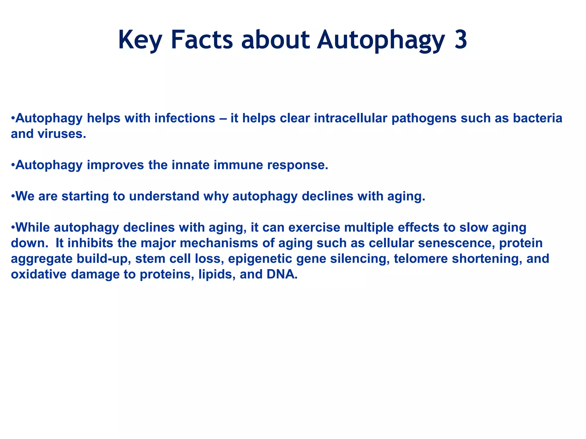 Autophagy the housekeeper in every cell | PPTX