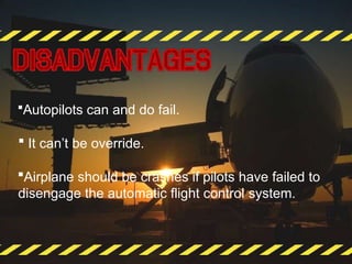 Autopilot Control systems in Aerospace and Aviation | PPTX