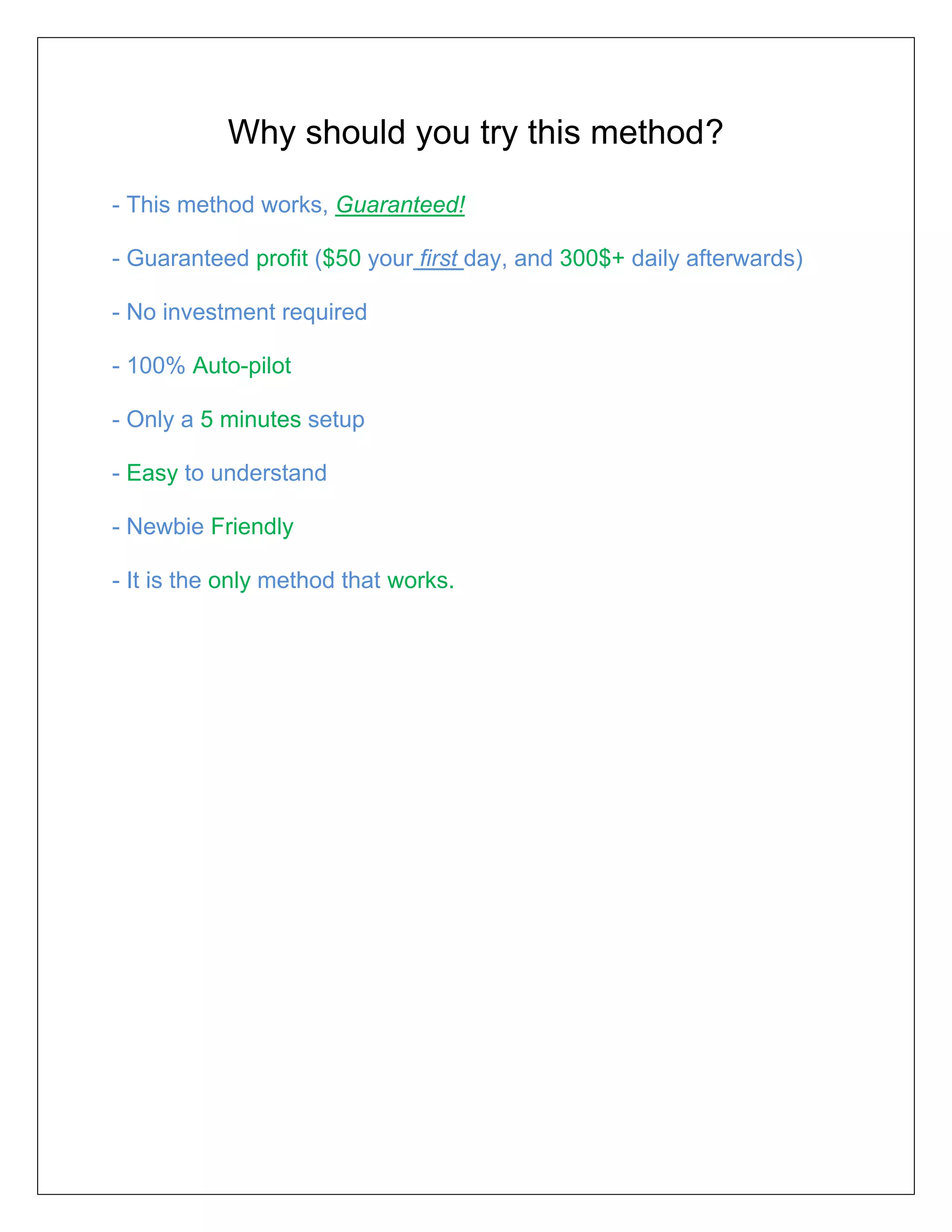 Autopilot method $ | PDF