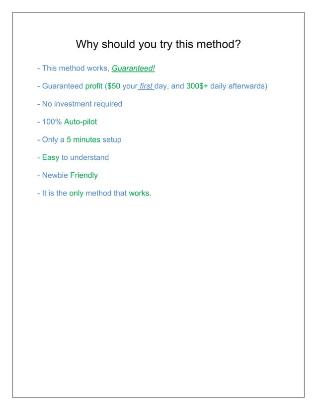 Autopilot method $ | PDF