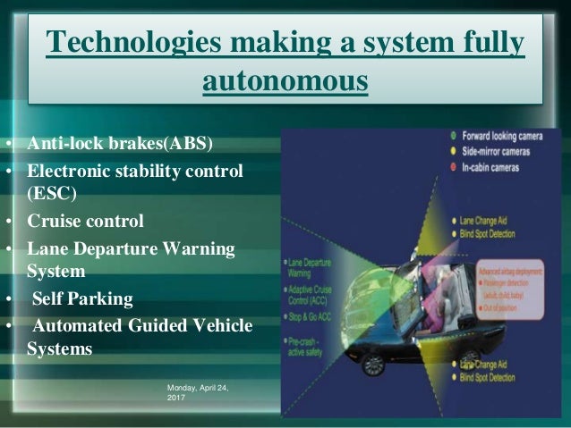 Auto pilot mode technology in vehicles by zack