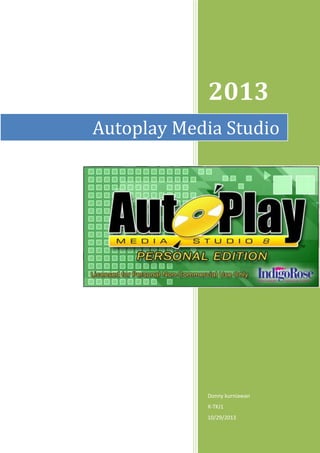 Pengertian dan Fungsi Autoplay Media Studio | PDF