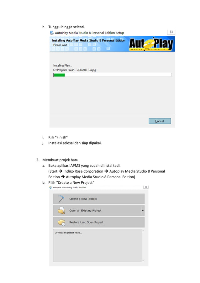 Pengertian dan Fungsi Autoplay Media Studio | PDF